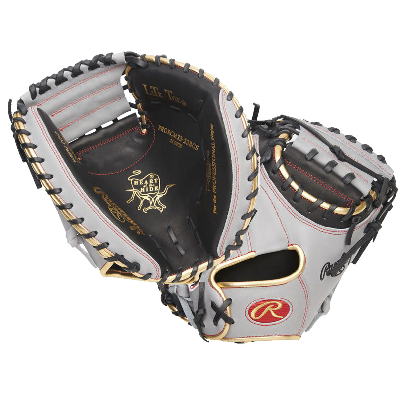 **Rawlings Heart of the Hide Catchers Glove (PRORCM33-23BGS ...